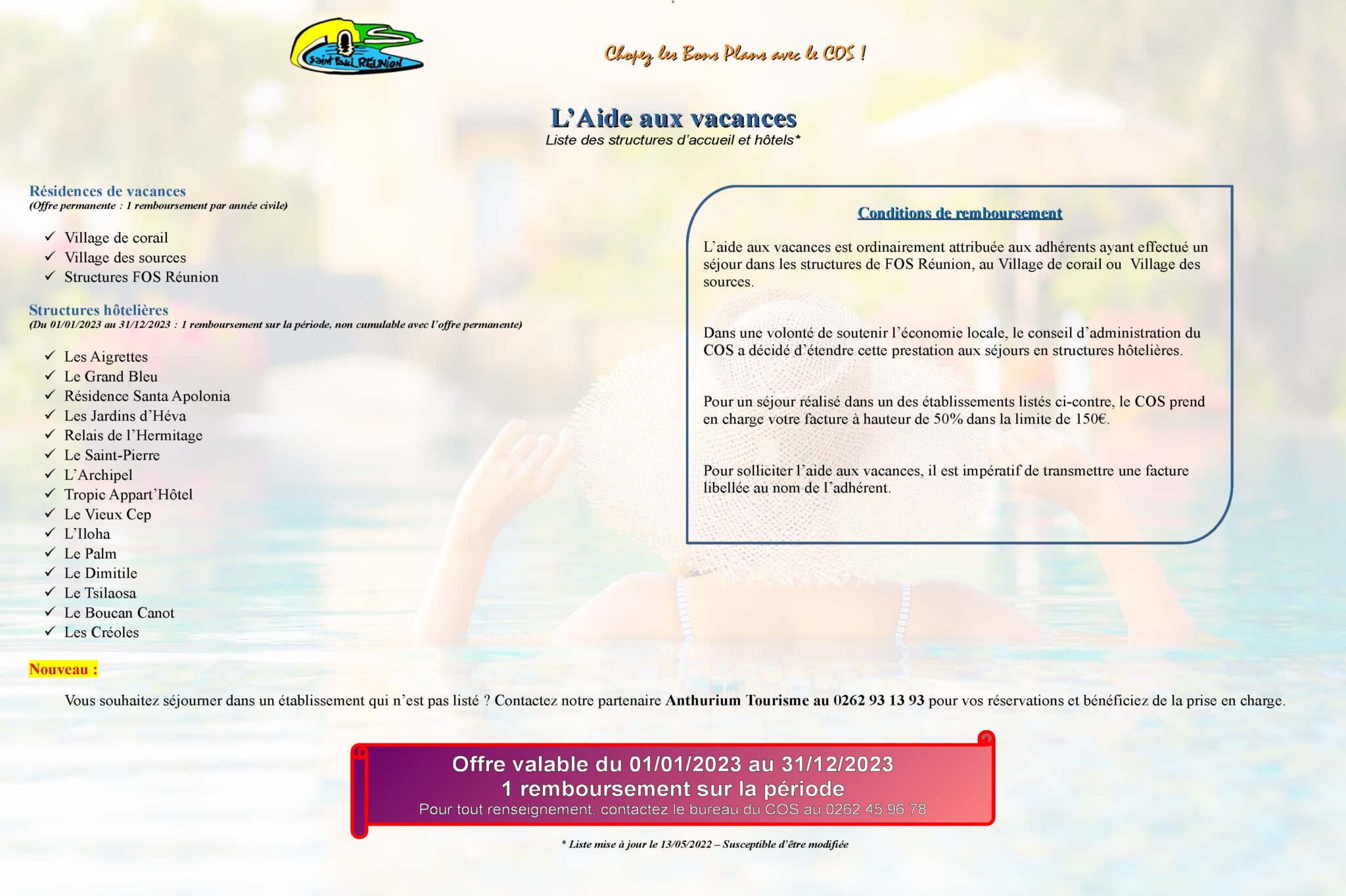 Les bons plans – COS de Saint-Paul